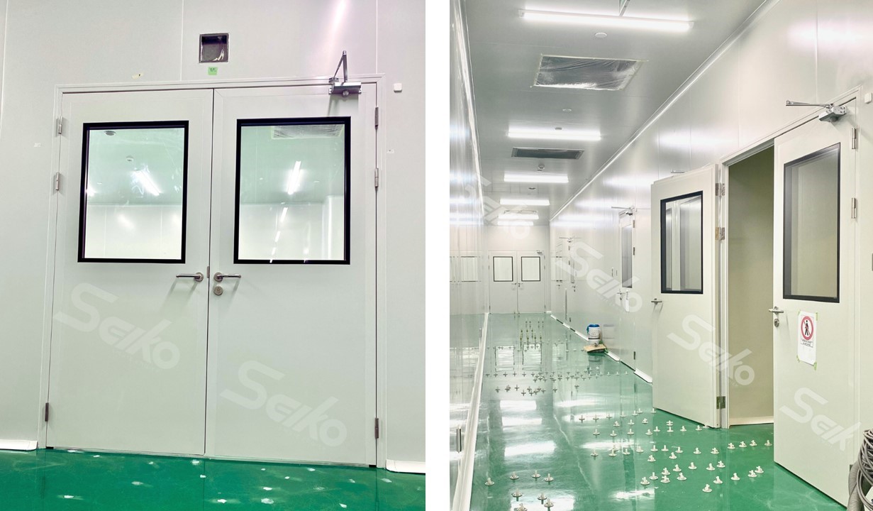 Cung Cấp Lắp Đặt Cửa Panel Phòng Sạch Nhà Máy Sản Xuất Dược Phẩm GMP EU ...
